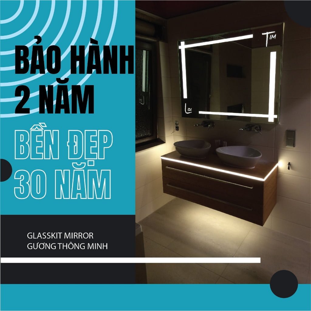 Gương đèn led - Glasskitchen Việt Nam