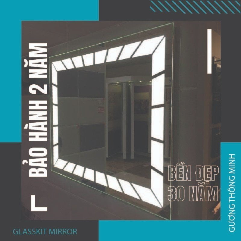 Gương đèn led - Cảm ứng, thông minh - Sản xuất, bán sỉ